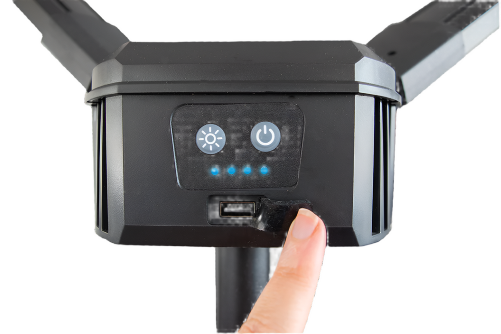 Tower Pro 10K | 10,000 Lumens | Hybrid (Rechargeable + AC) Work Light