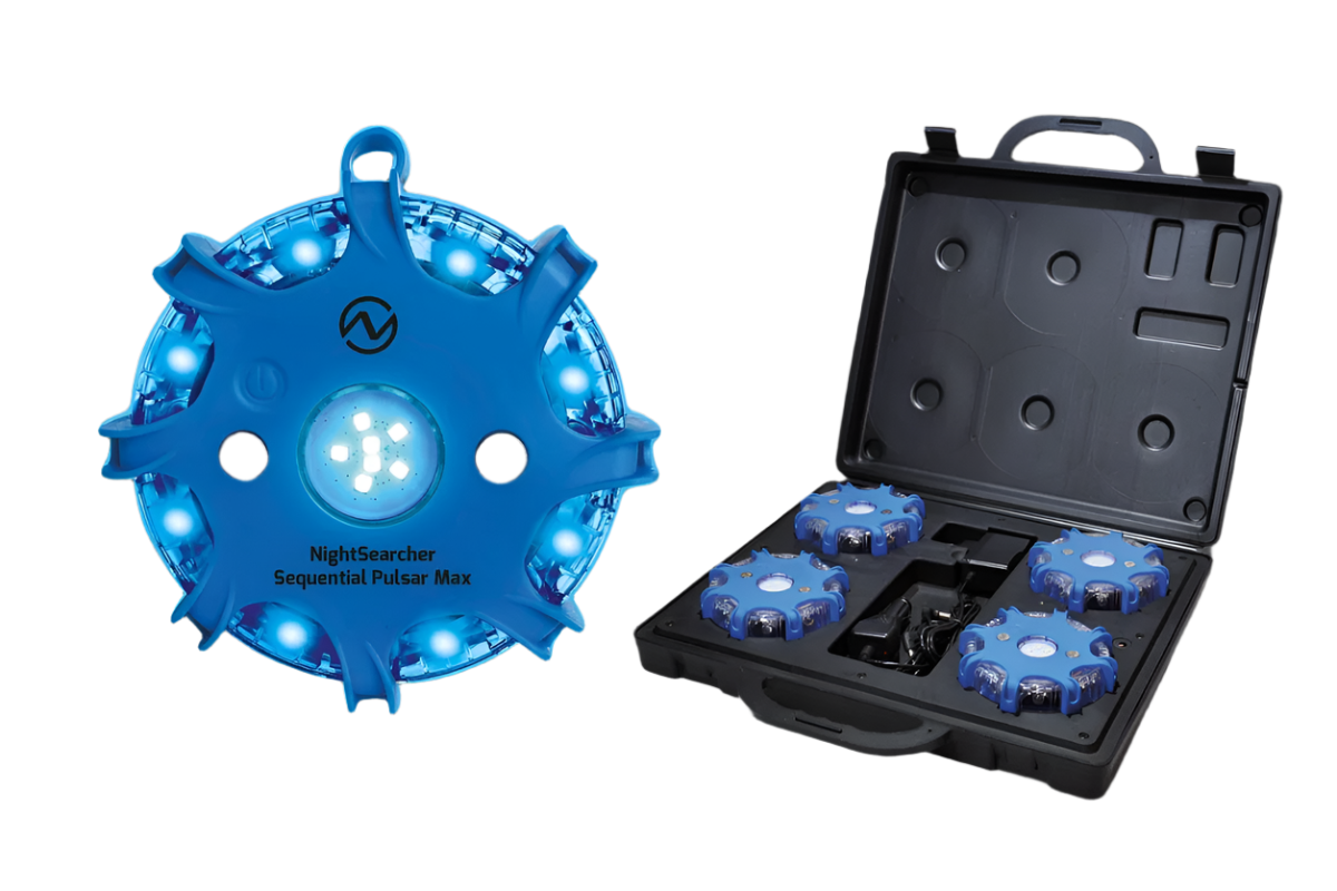 Pulsar Max Sequential | 360º Illumination | Rechargeable Hazard Warnin