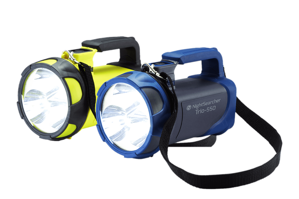 Trio 550 | 550 Lumens | Rechargeable Searchlight